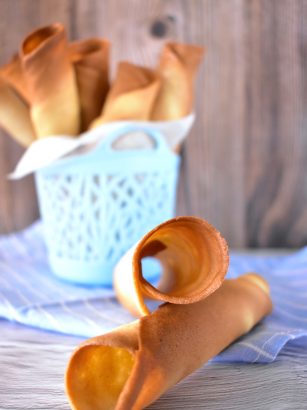 Receta de barquillo o cuchuflí